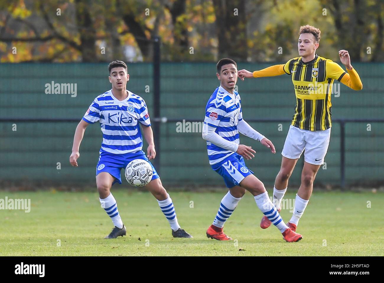Arnhem, Netherlands, Nov. 09, 2021, Arnhem, NETHERLANDS L-R:Hamza ...