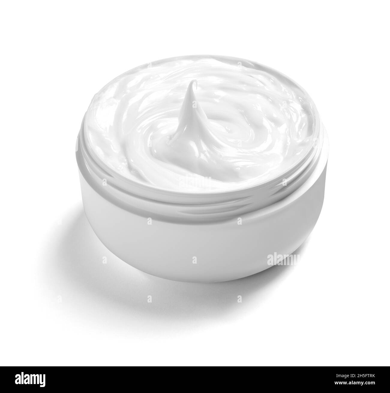 white cream container jar beauty moisturizer skin Stock Photo - Alamy