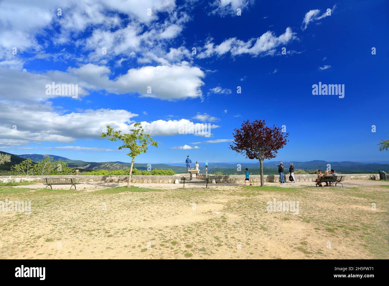 Village de Mons, Var, 83, PACA Stock Photo - Alamy