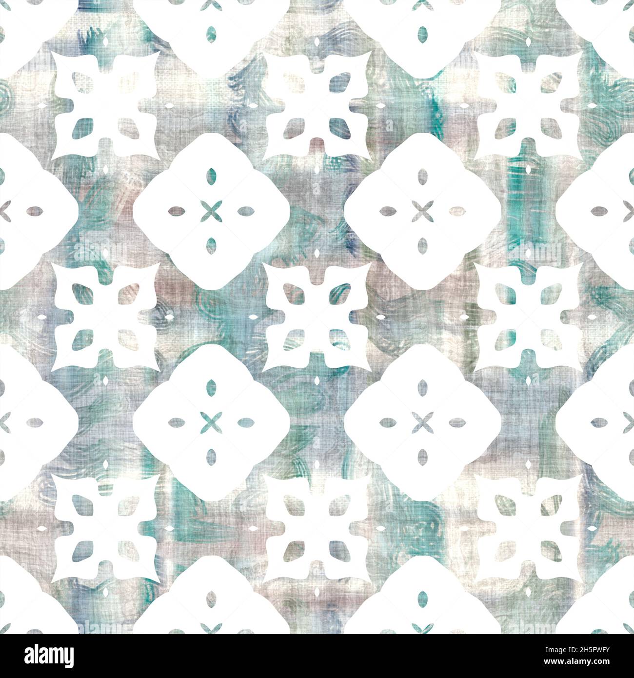 Seamless white on color interior wall tile style surface pattern design ...