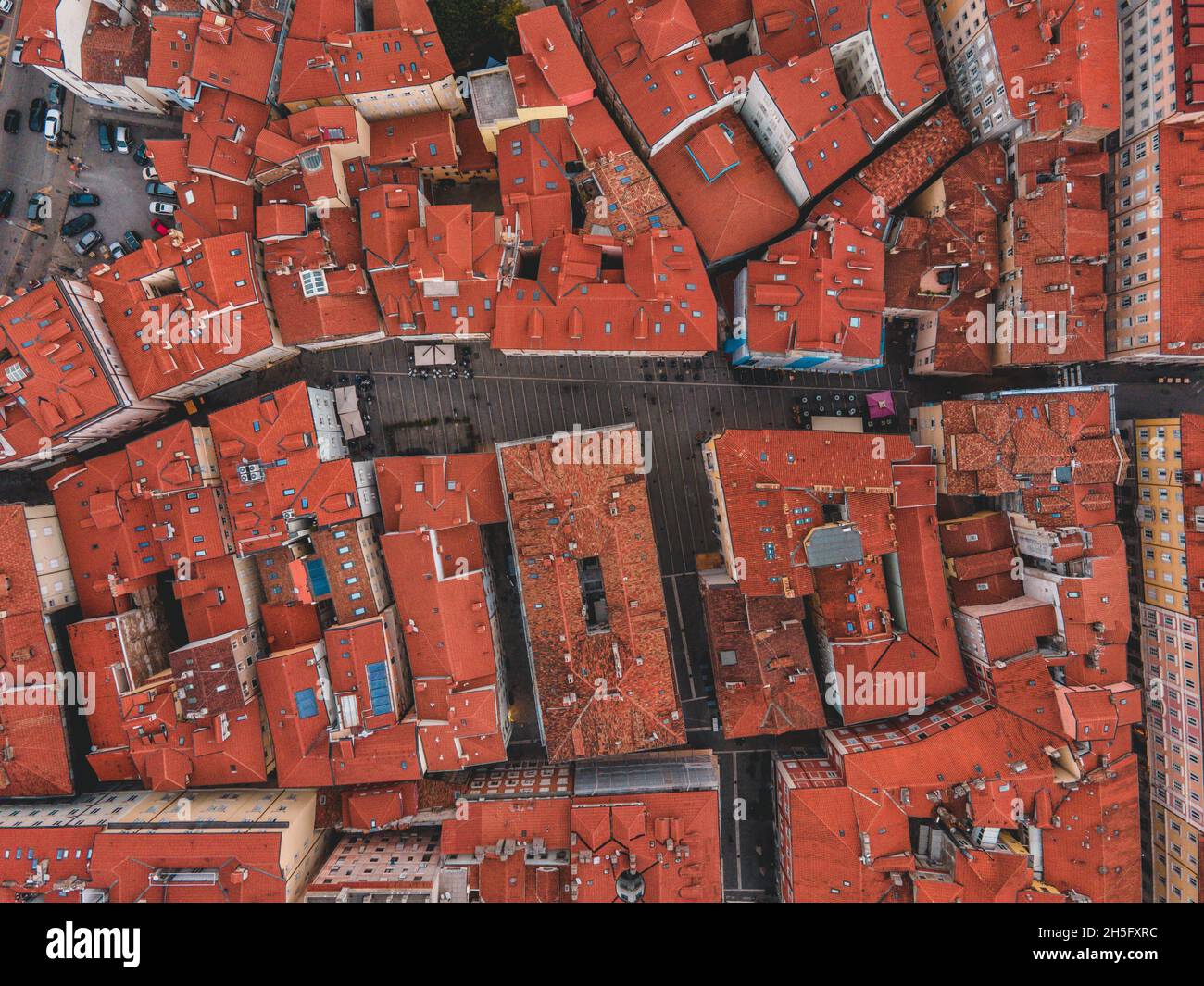 Aerial Photography views from around Trieste, Italy Stock Photo - Alamy