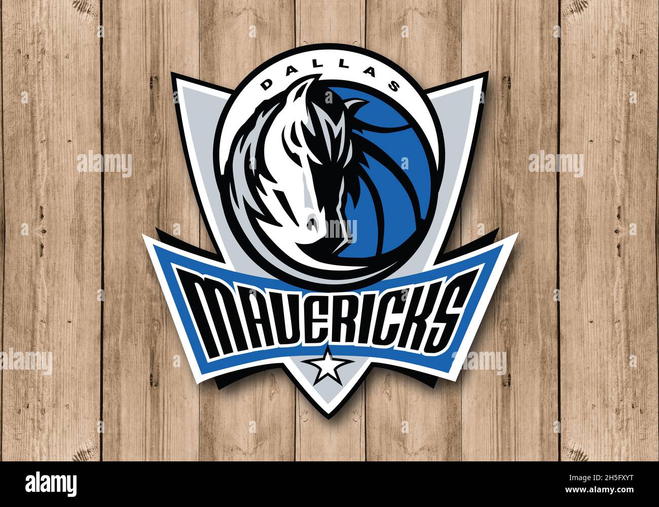 Coat of arms Dallas Mavericks, Dallas, they compete in the National ...