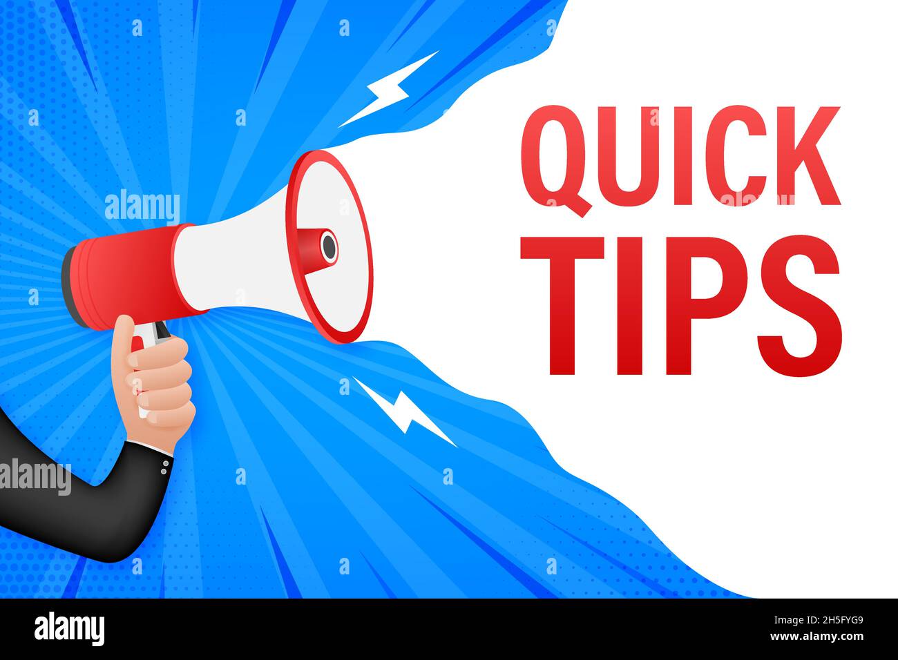 Tip and trick Stock Vector Images - Alamy