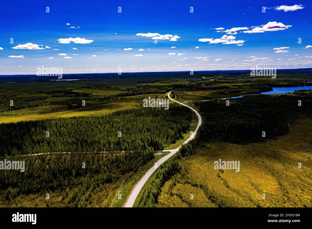 Finnland aus der Luft | Finland from above Stock Photo - Alamy