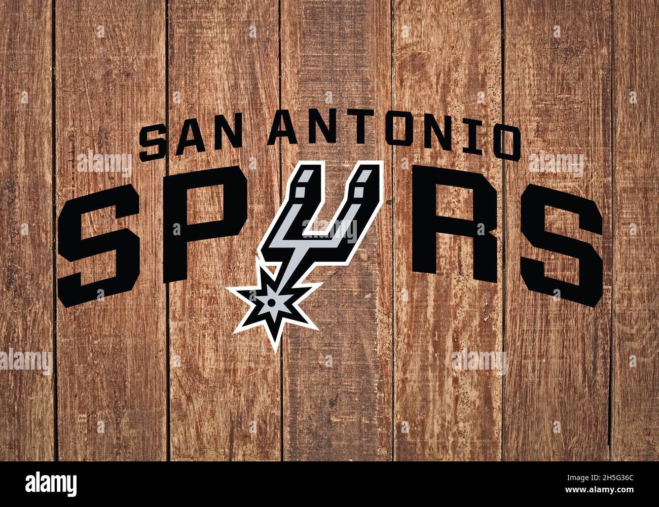 Coat of arms San Antonio Spurs, San Antonio, they compete in the ...