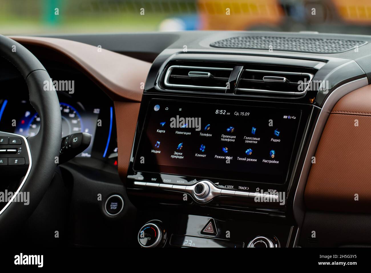 MOSCOW, RUSSIA - SEPTEMBER 15, 2021 Hyundai Creta Second generation ...