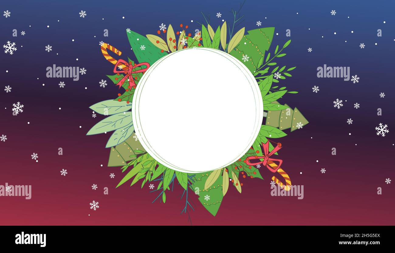 Cloudy sky christmas Stock Vector Images - Alamy