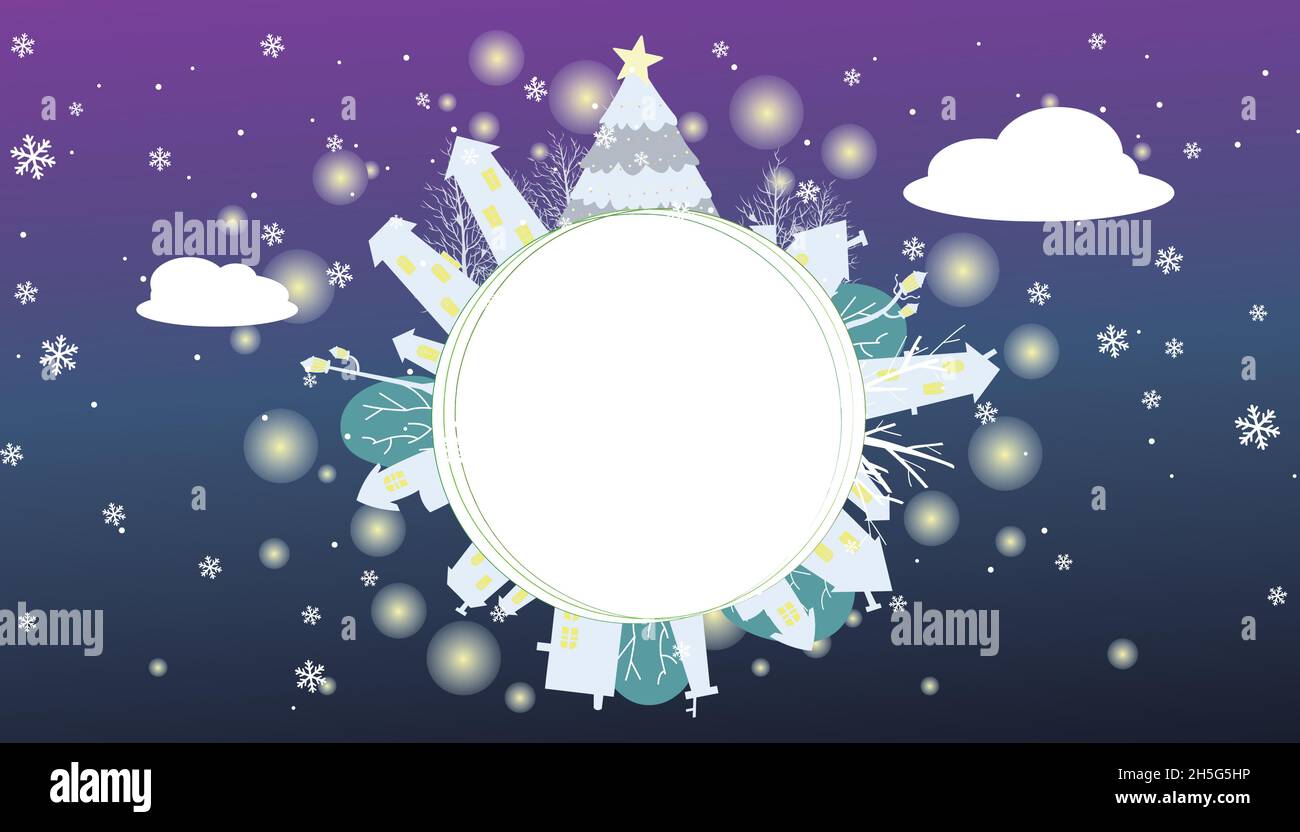 Cloudy sky christmas Stock Vector Images - Alamy