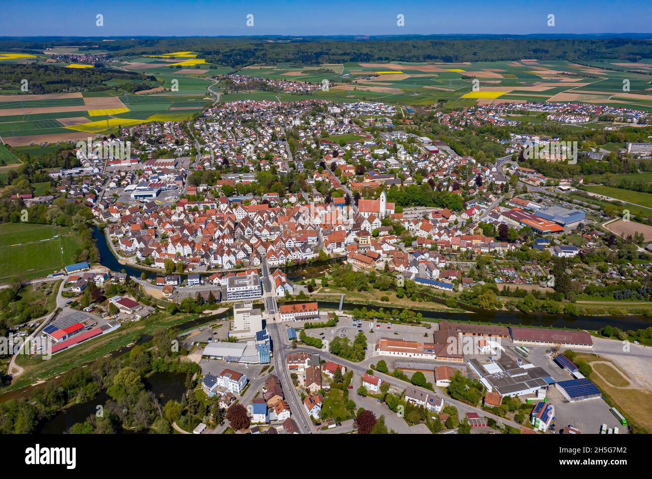 Riedlingen Luftbild | Die Stadt Riedlingen aus der Luft | Aerial View ...