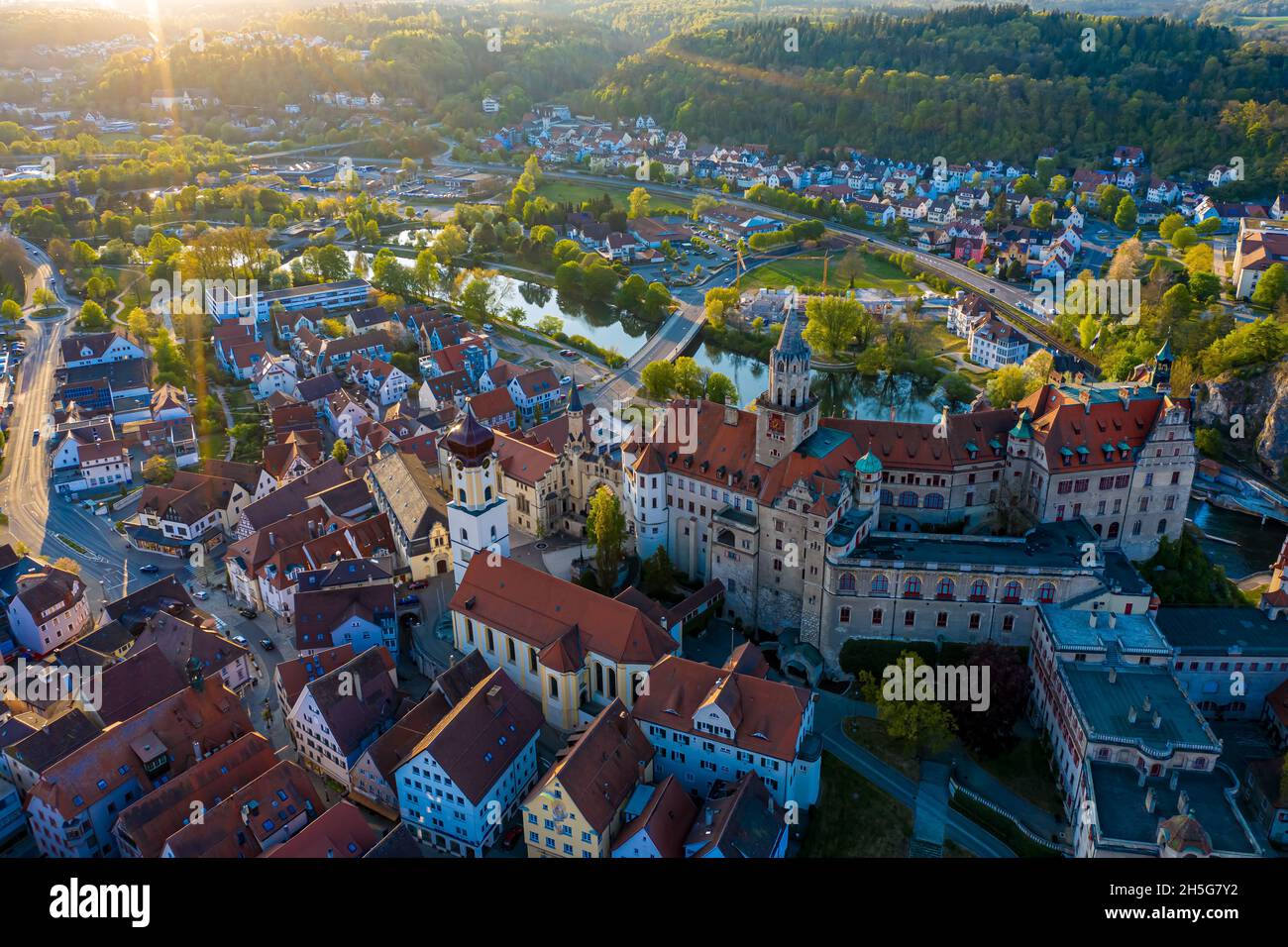 Sigmaringen aus der Luft | Luftbilder von Sigmaringen | Aerial View of ...