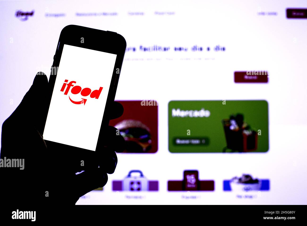 Ifood logo hi-res stock photography and images - Alamy