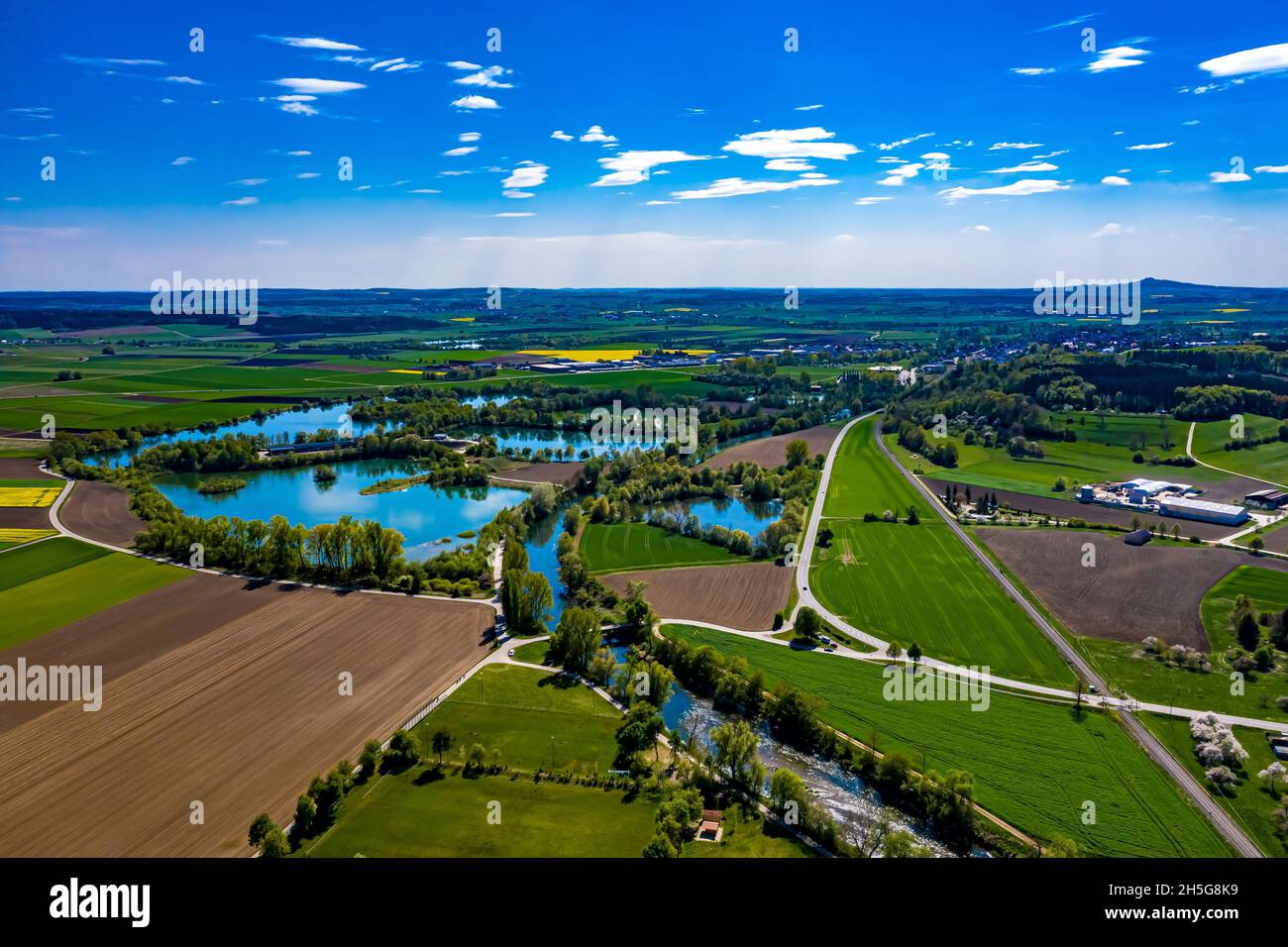 Luftbild donau hi-res stock photography and images - Alamy