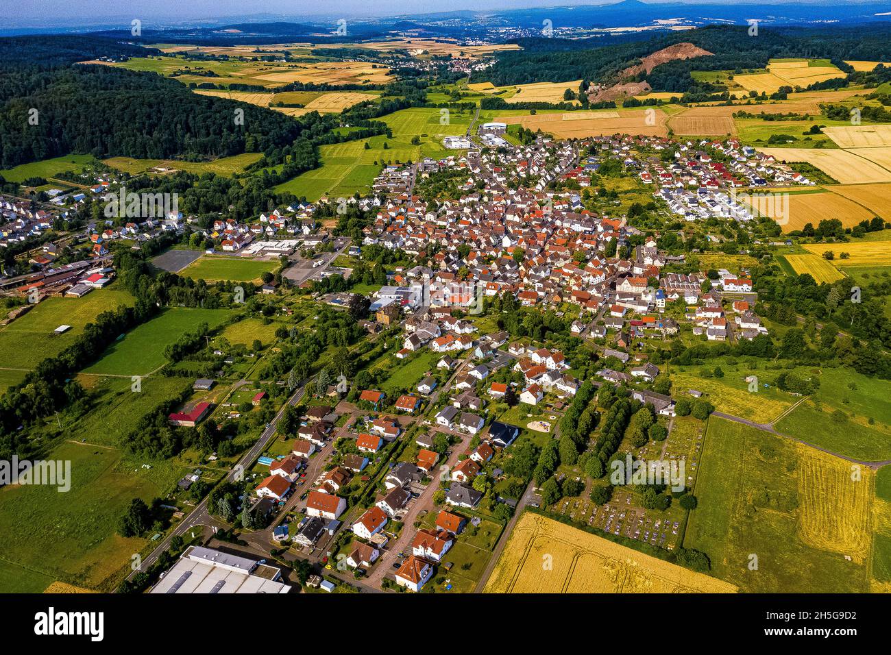 Allendorf luftbild hi-res stock photography and images - Alamy