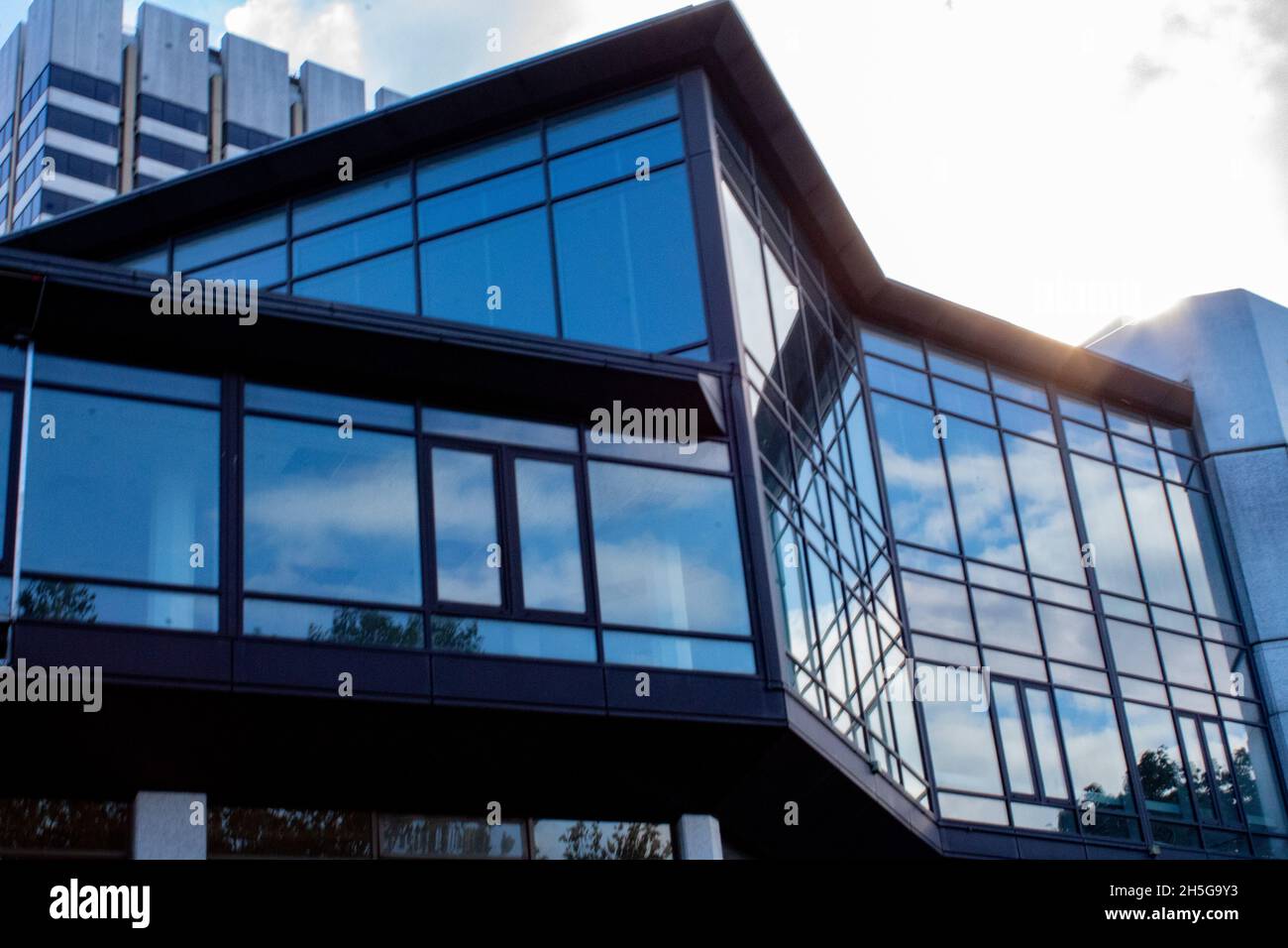 Glass Building In London Stock Photo - Alamy