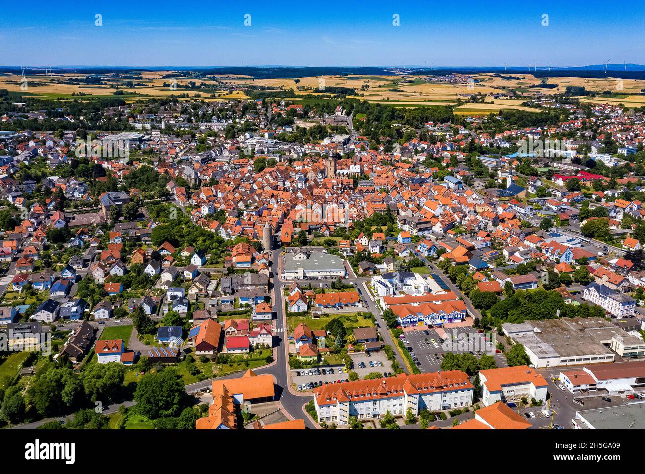 Luftbilder alsfeld hi-res stock photography and images - Alamy