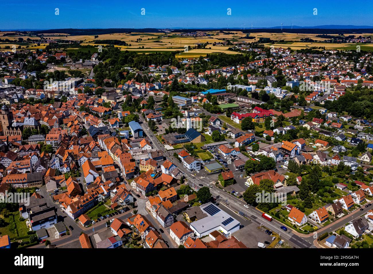 Alsfeld von oben hi-res stock photography and images - Alamy