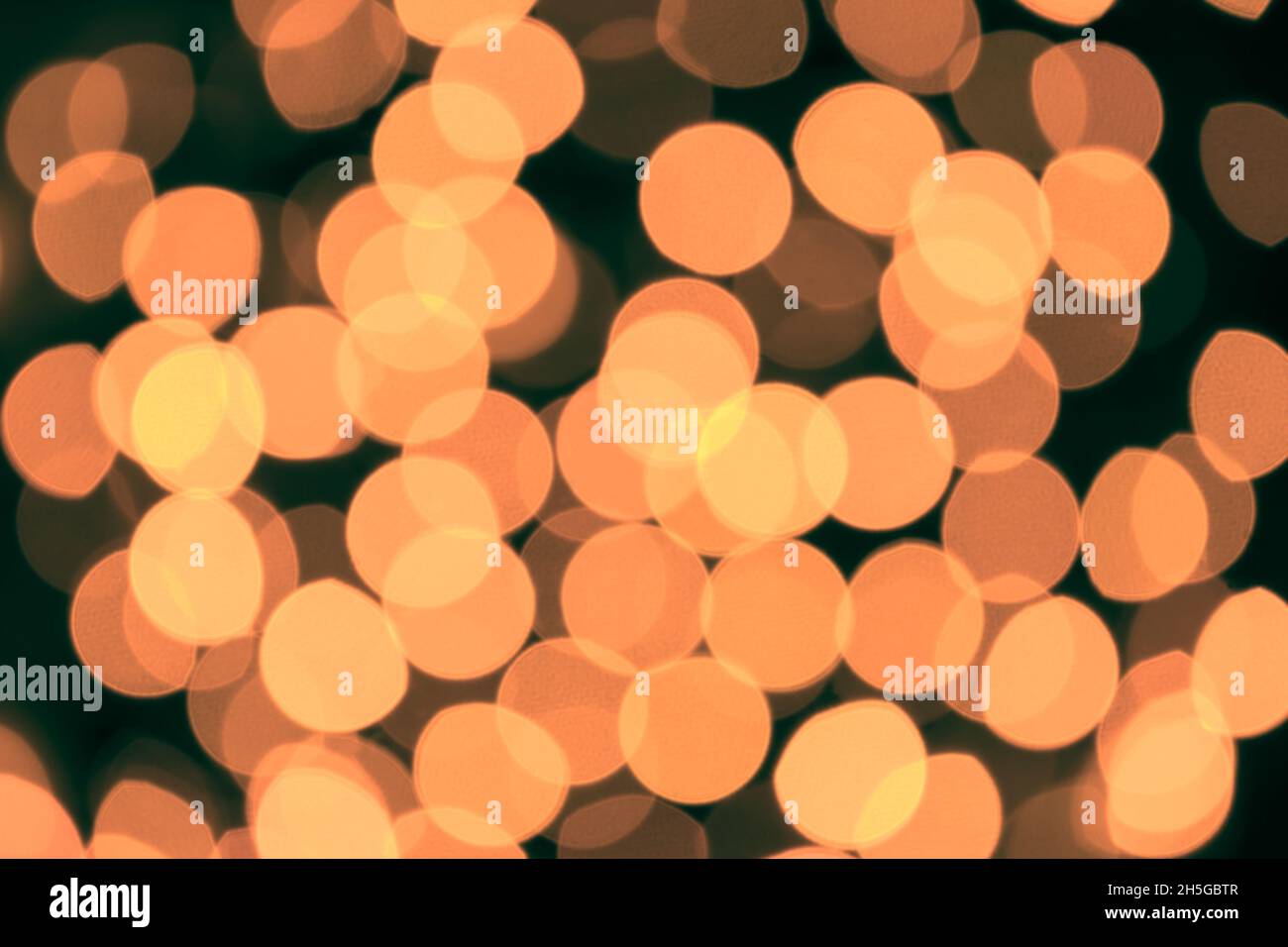 Beautiful orange bokeh balls background hi-res stock photography and ...