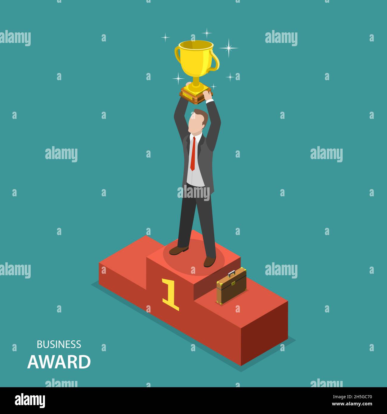 Business award isometric flat vector concept Stock Vector Image & Art ... Business award isometric flat vector concept Stock Vector Image & Art ...