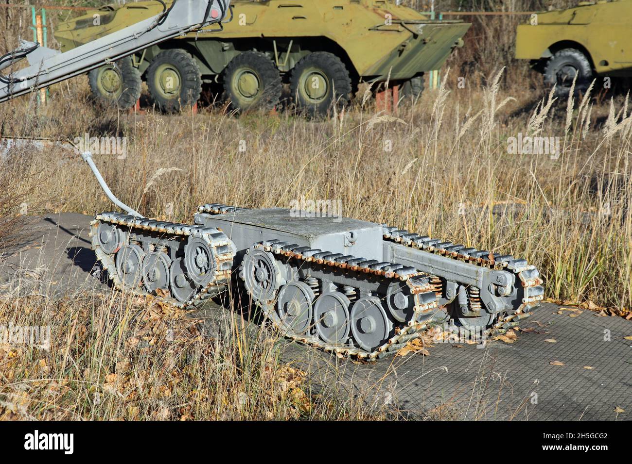 Chernobyl open air museum of machinery hi-res stock photography and ...