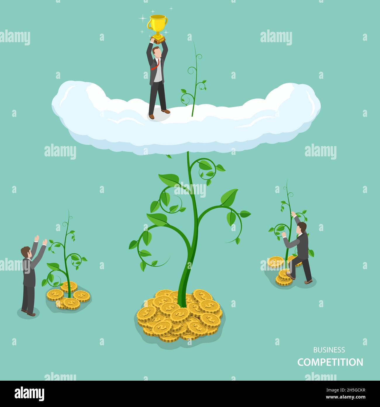 Competitive sky competition competition Stock Vector Images - Alamy