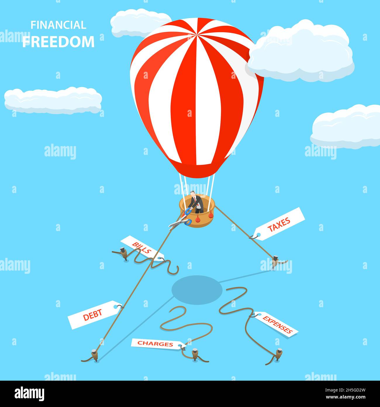 Tax target concept Stock Vector Images - Alamy