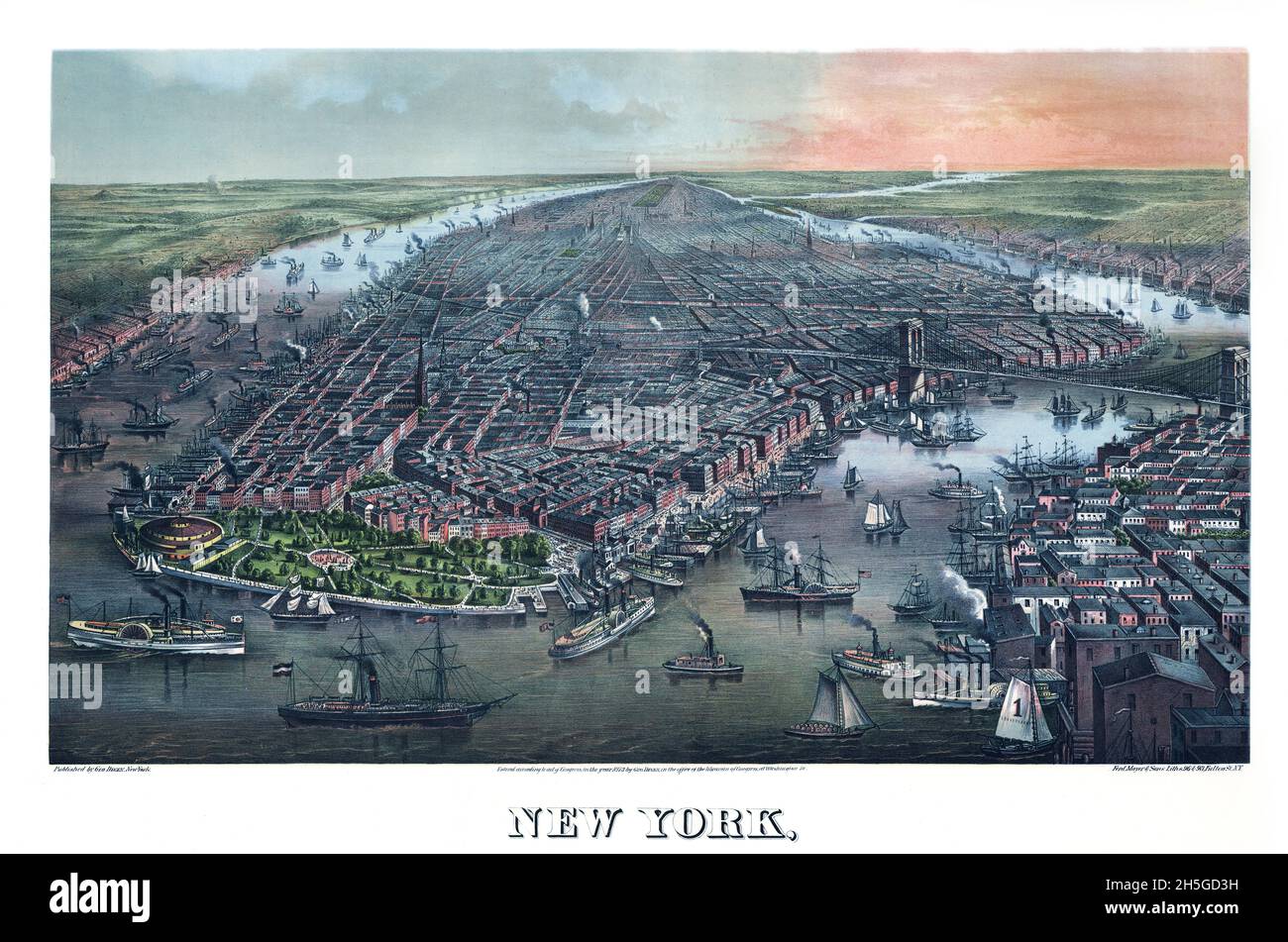 Water birds eye view Cut Out Stock Images & Pictures - Alamy