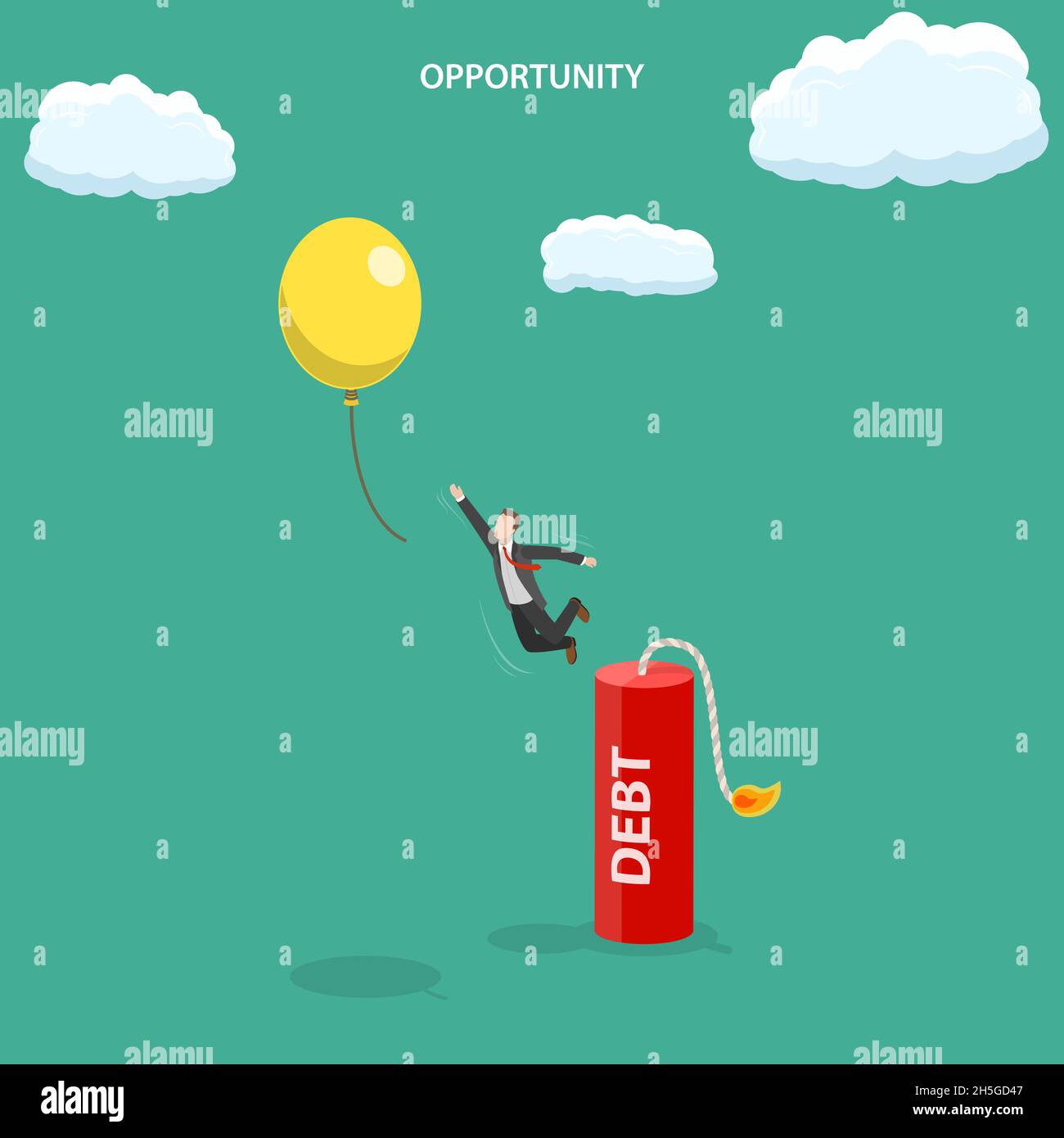 Opportunity isometric flat vector illustration Stock Vector Image & Art ...