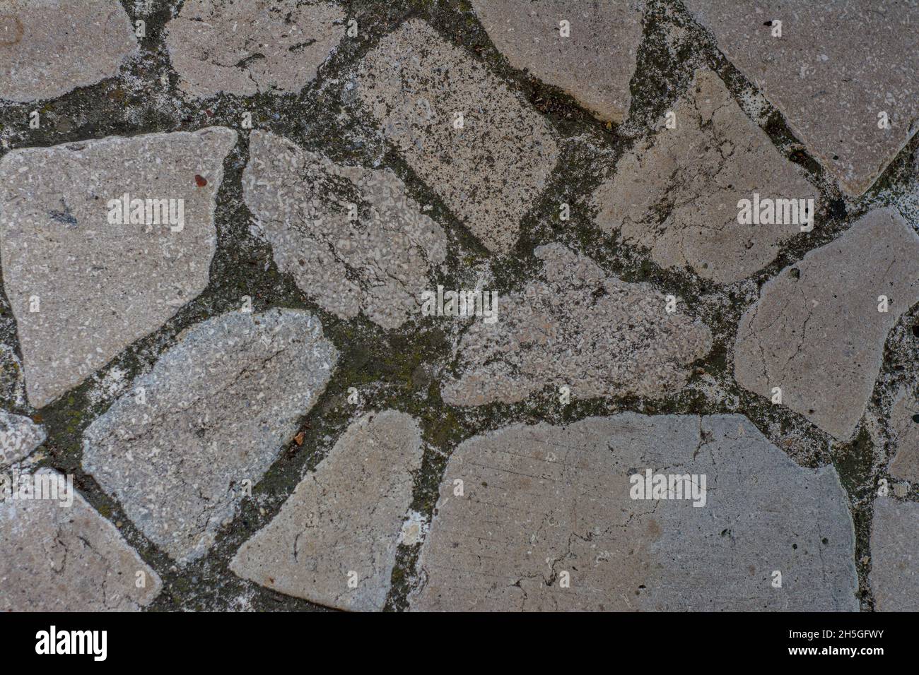 Old dirt rock stone floor pattern as texture or background Stock Photo ...