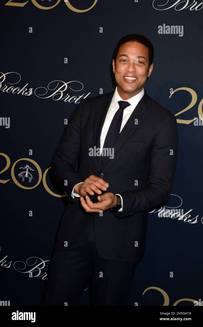 NEW YORK, NY - APRIL 25: Don Lemon attends Brooks Brothers Bicentennial ...