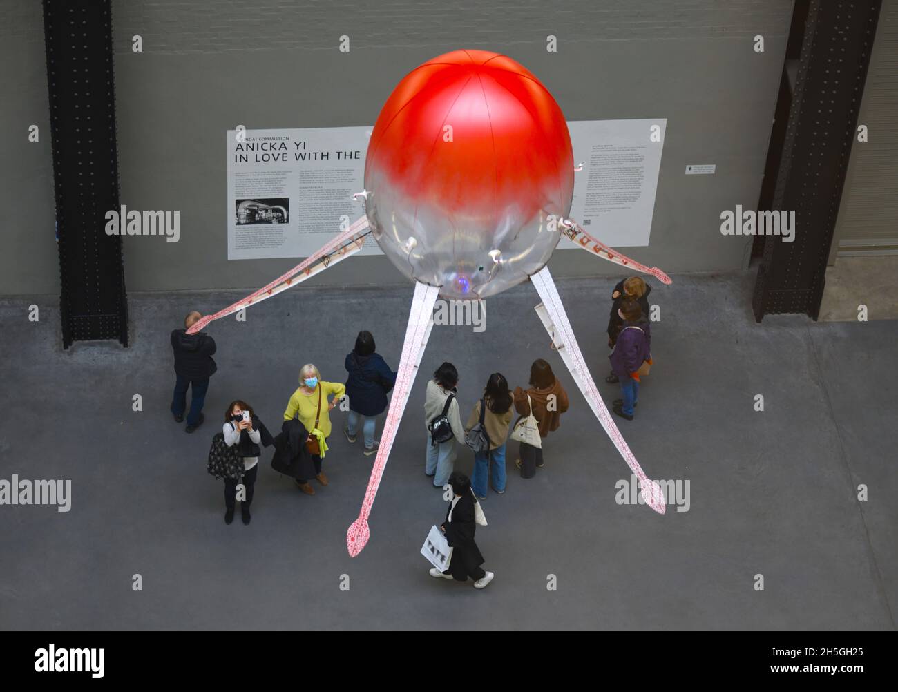 09/11/2021 Tate Modern London UK Anicka Yi’s amazing cybernetic life ...