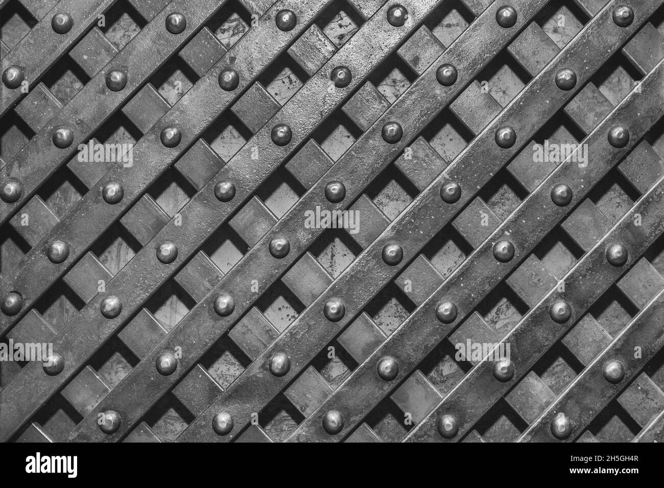 Iron structure Black and White Stock Photos & Images - Alamy