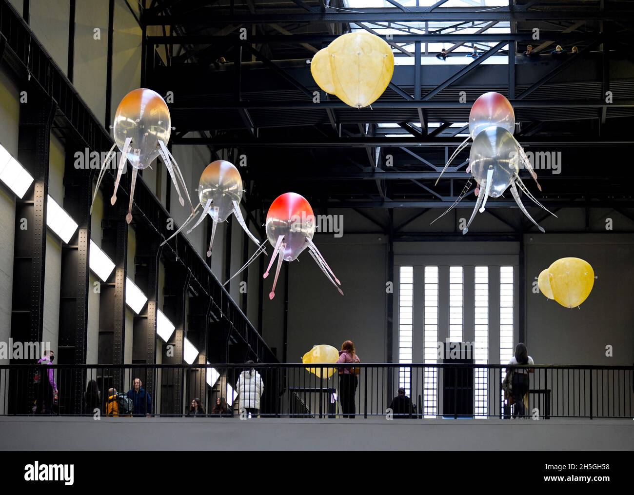 09/11/2021 Tate Modern London UK Anicka Yi’s amazing cybernetic life ...