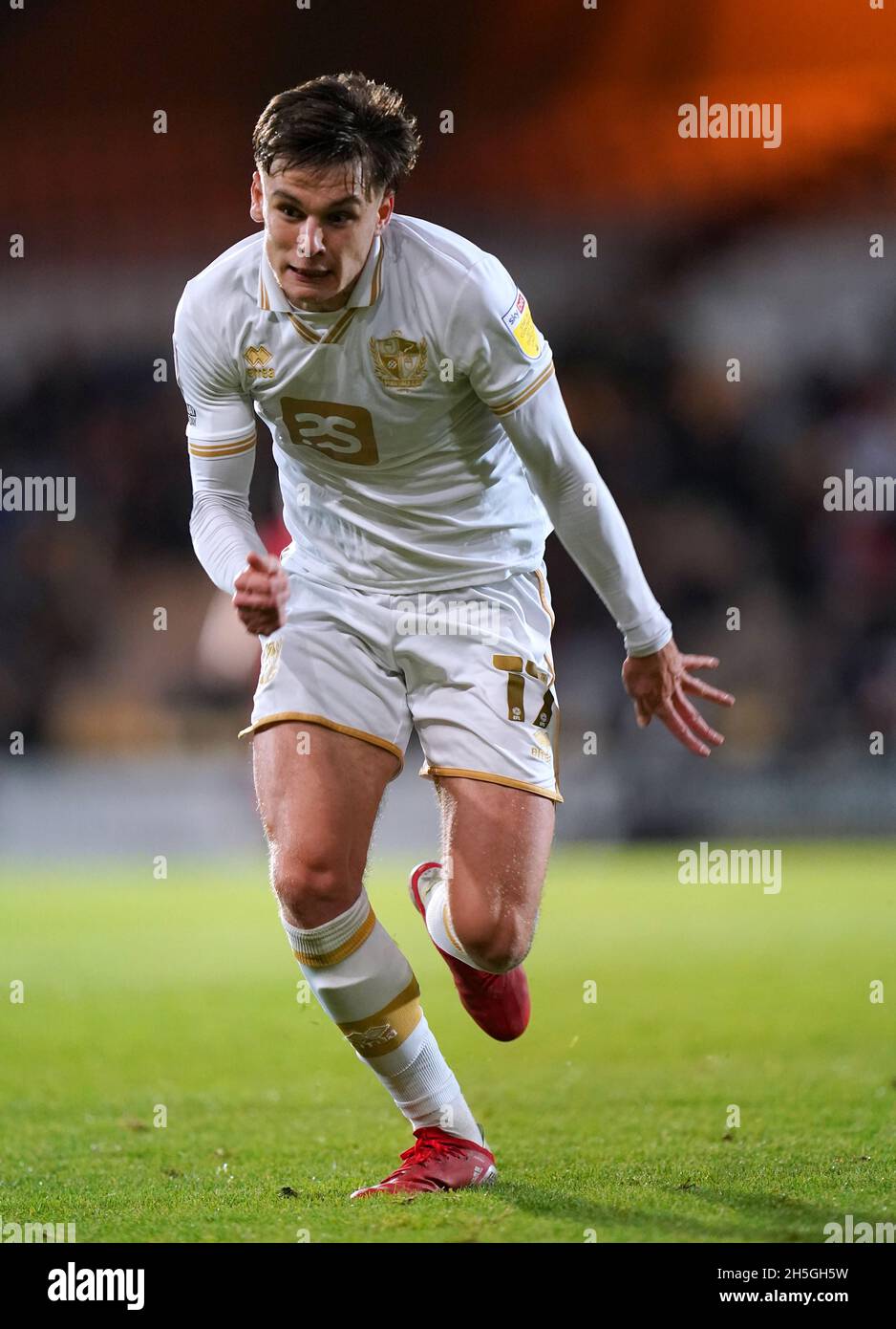 Port Vale's Jake Taylor during the Papa John's Trophy Northern Group D ...