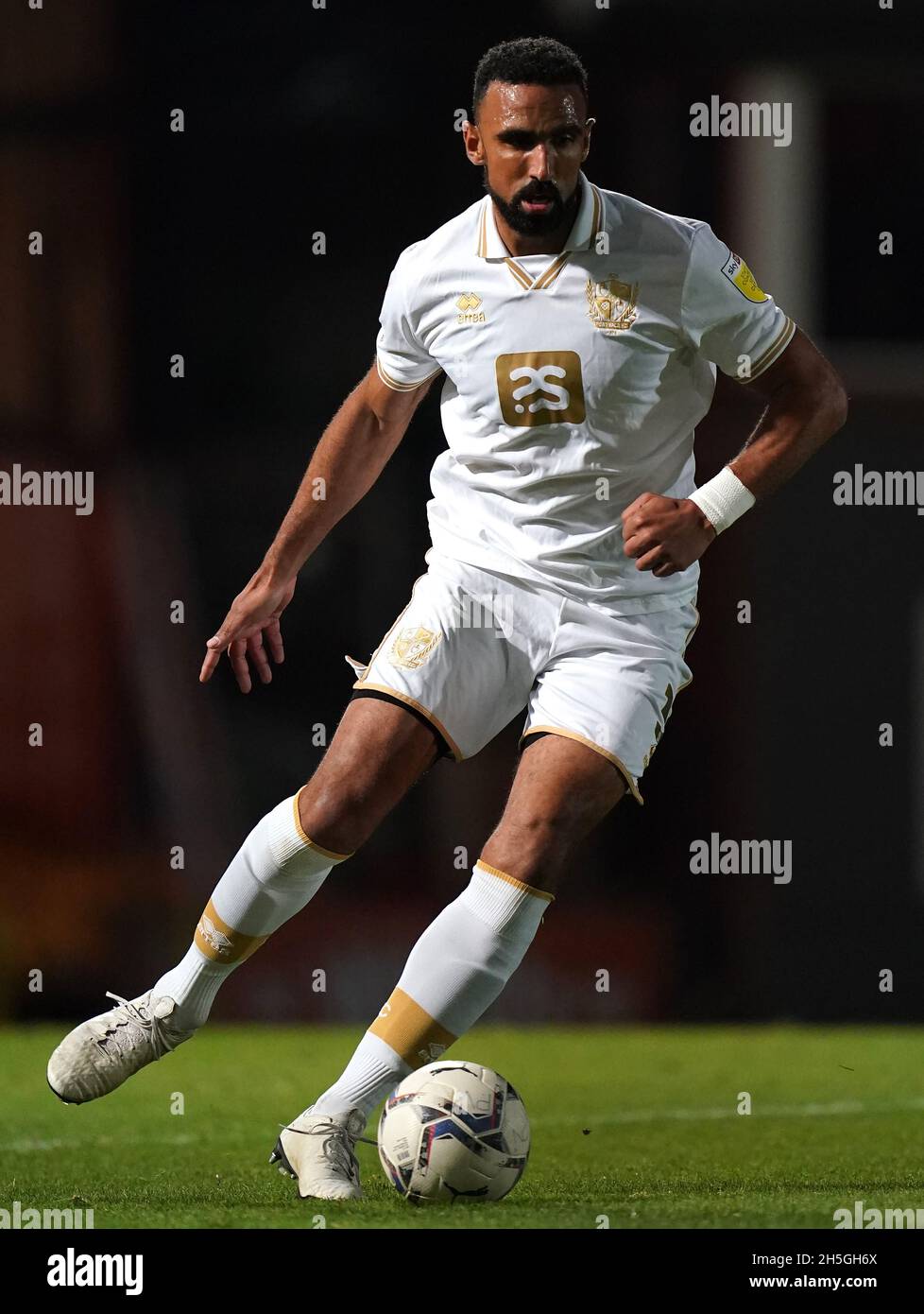 Port Vale's Leon Legge during the Papa John's Trophy Northern Group D ...