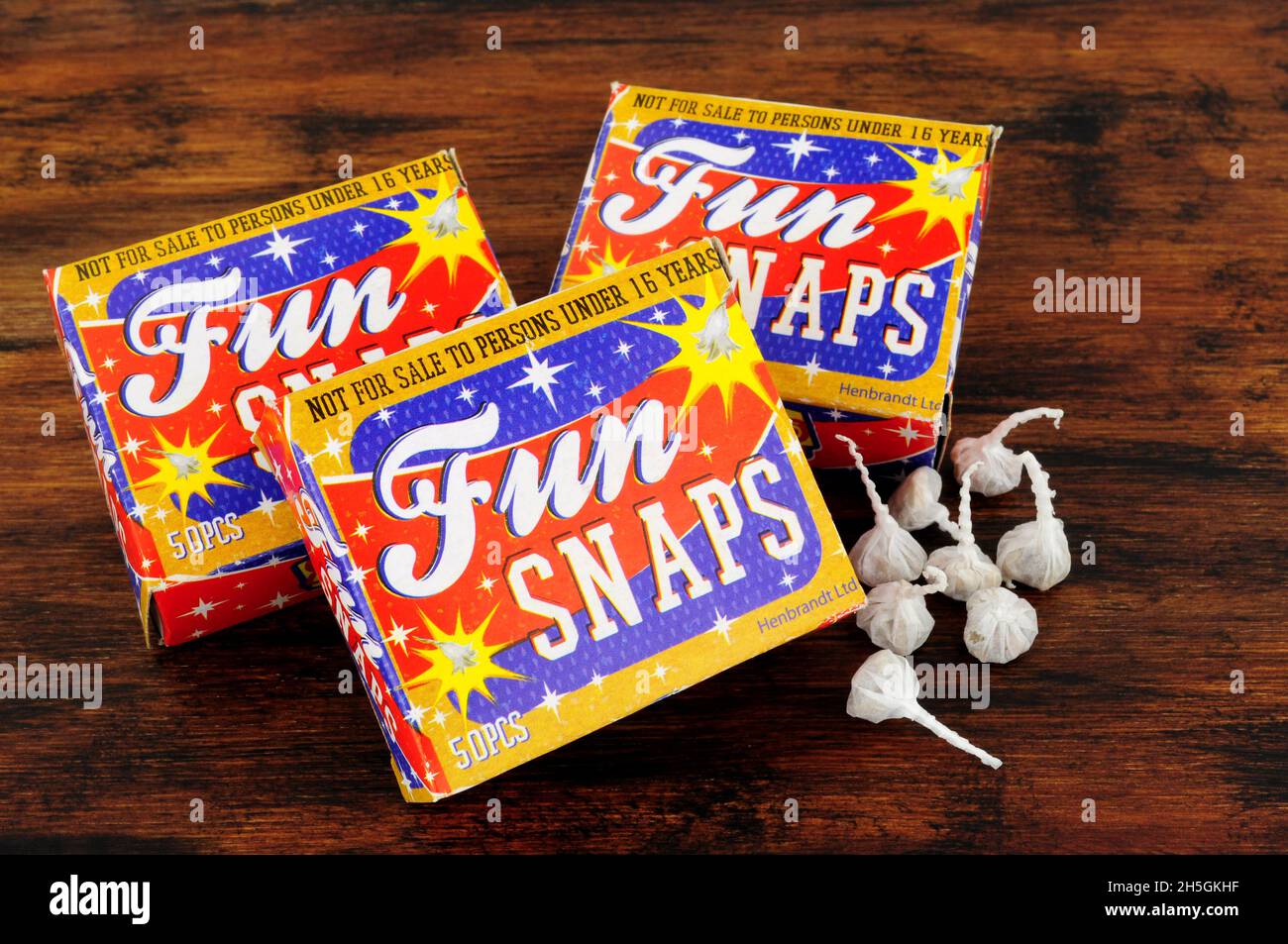 Packs of fun snaps also known as throw downs and bang snaps ...