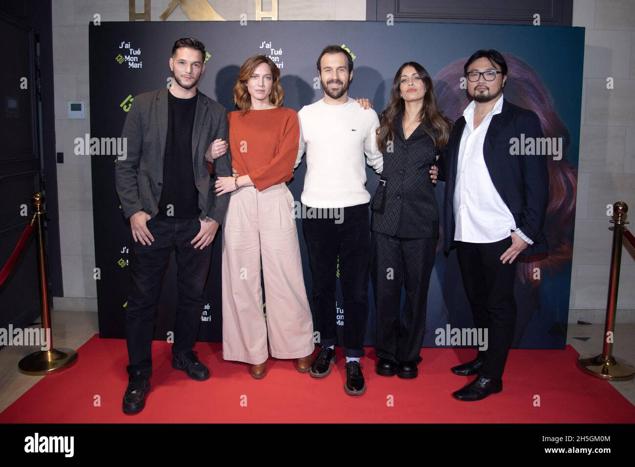 Melan Omerta, Erika Sainte, Antoine Gouy, Hiba Abouk and Christophe Tek ...