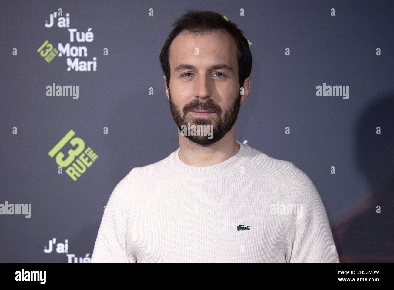 Antoine Gouy attending the J'Ai Tue Mon Mari Premiere in Paris, France ...