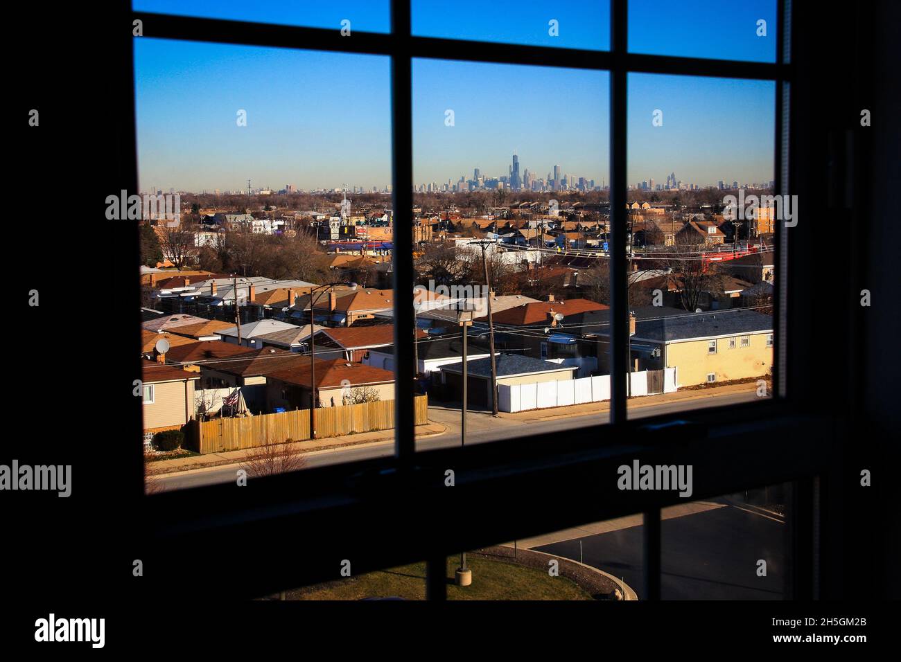 Residential area chicago hi-res stock photography and images - Alamy