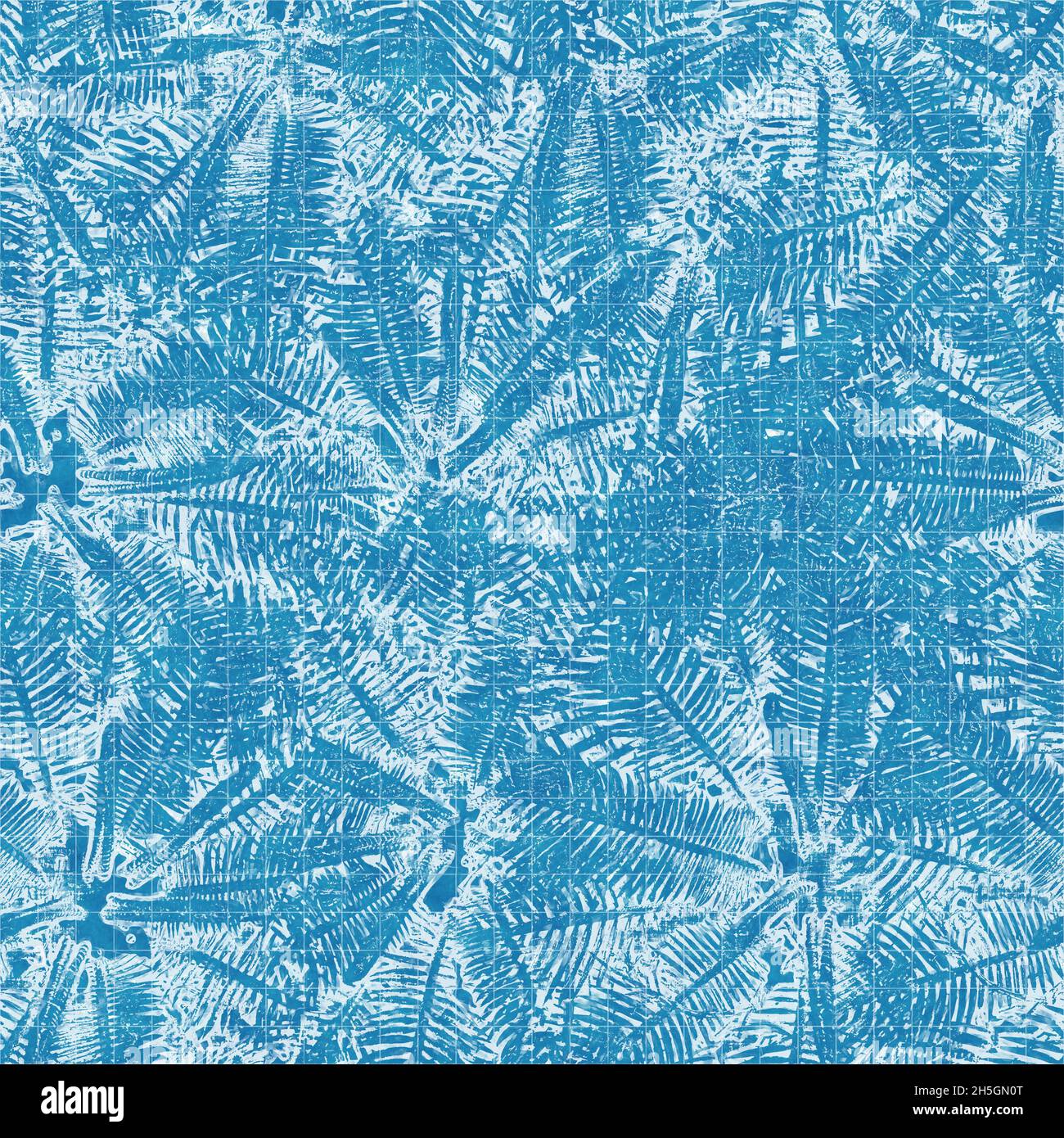 Seamless bright blue blueprint pattern for textile and print Stock ...