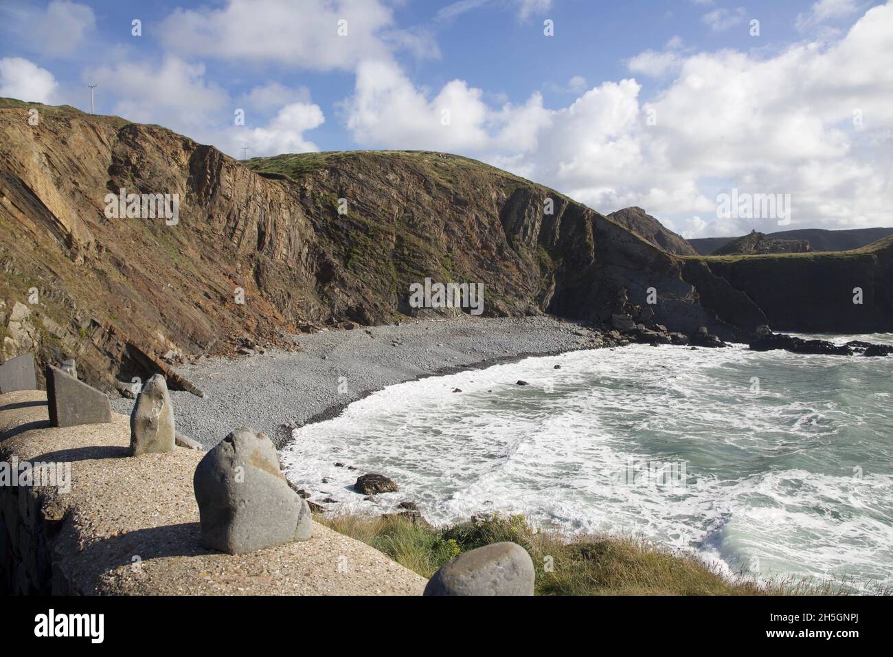 Bideford Quarry Skyline Stock Photo - Alamy