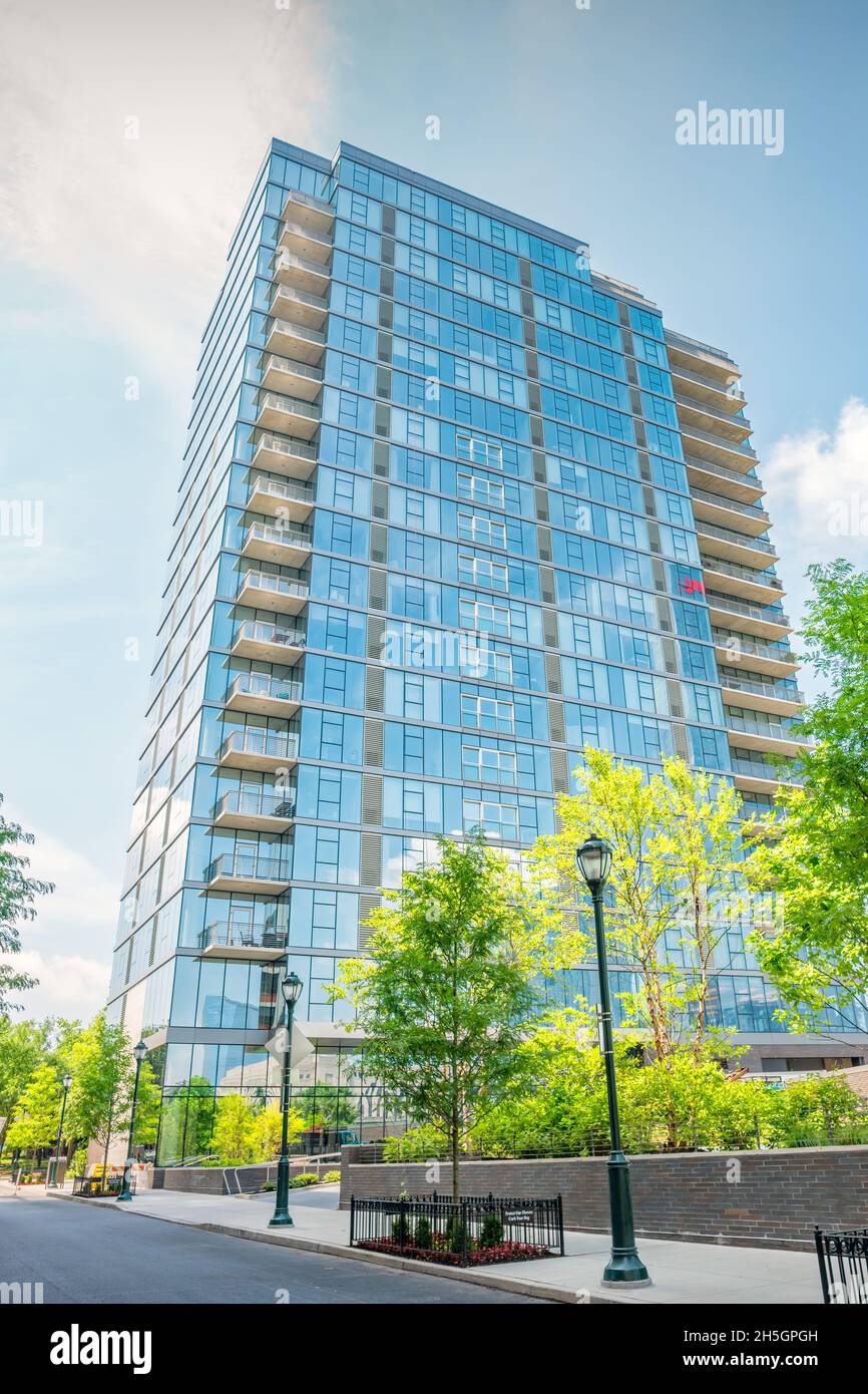 Condo buildings in Philadelphia, Pennsylvania, USA Stock Photo - Alamy