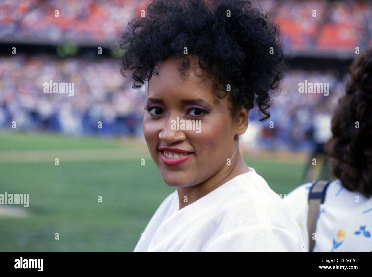 Jackee Harry Circa 1980's Credit: Ralph Dominguez/MediaPunch Stock Photo - Alamy