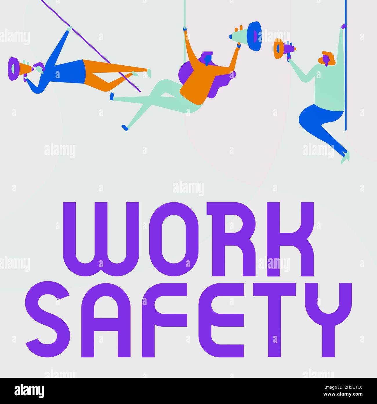 Conceptual display work safety hi-res stock photography and images - Alamy