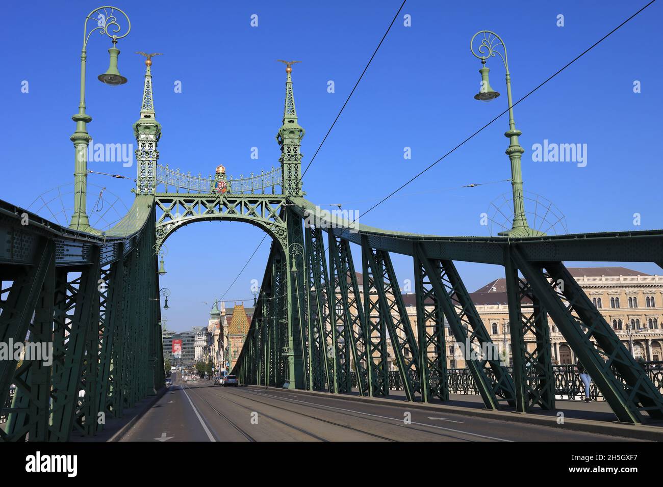 Liberty Bridge in Budapest Stock Photo - Alamy