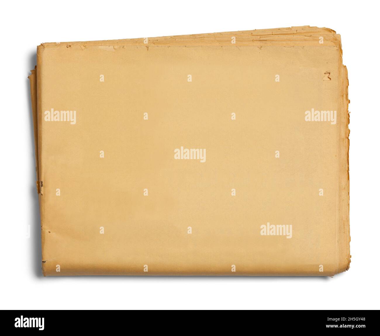 Vintage newspaper headline hi-res stock photography and images - Alamy