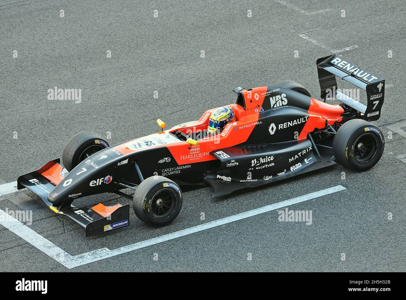 Max Fewtrell in the Eurocup Formula Renault 2.0 Championship of the ...