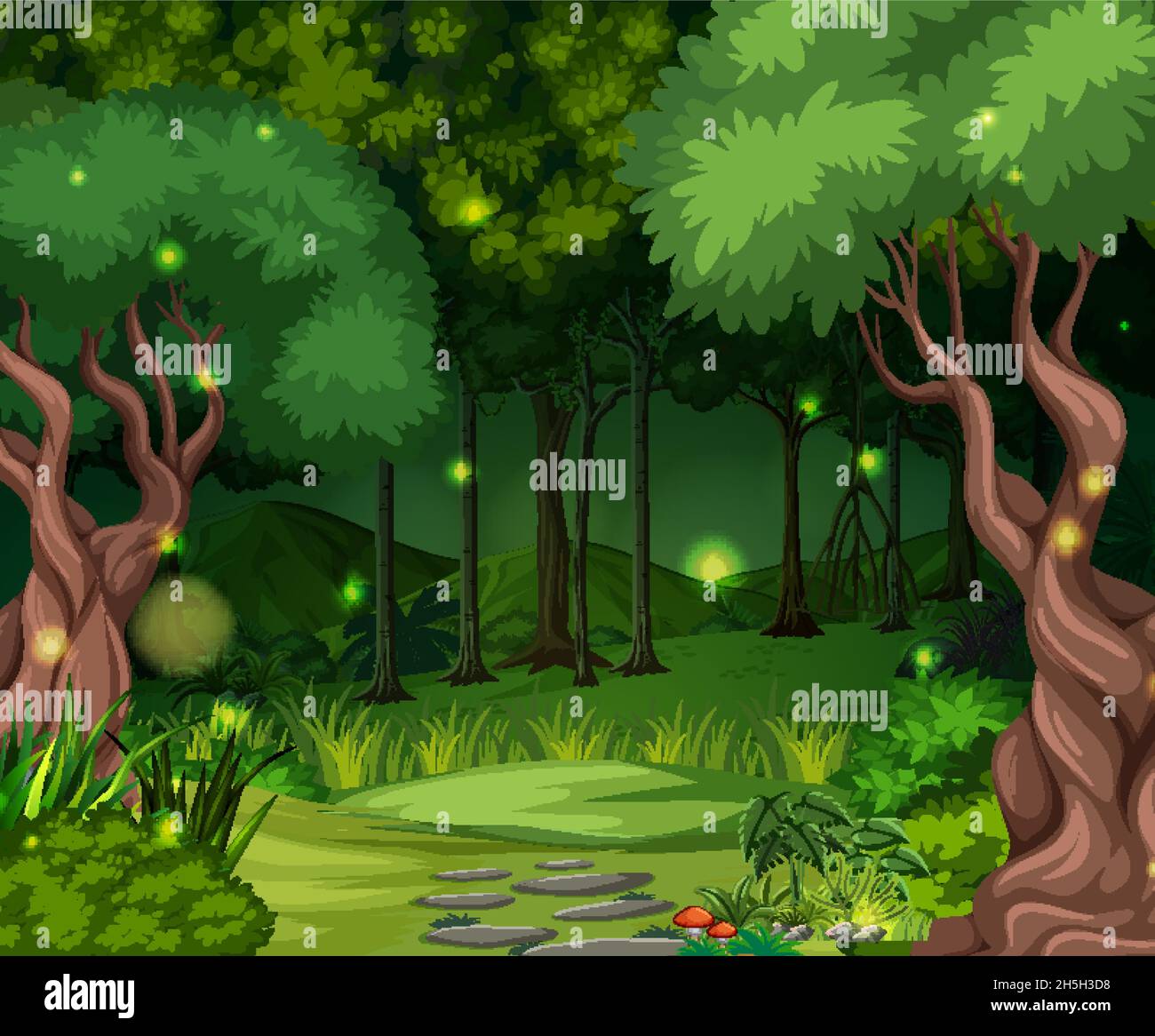 Enchanted Forest Background