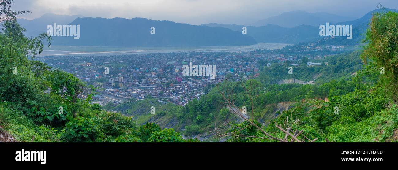 Bhutan landscape sunset hi-res stock photography and images - Alamy