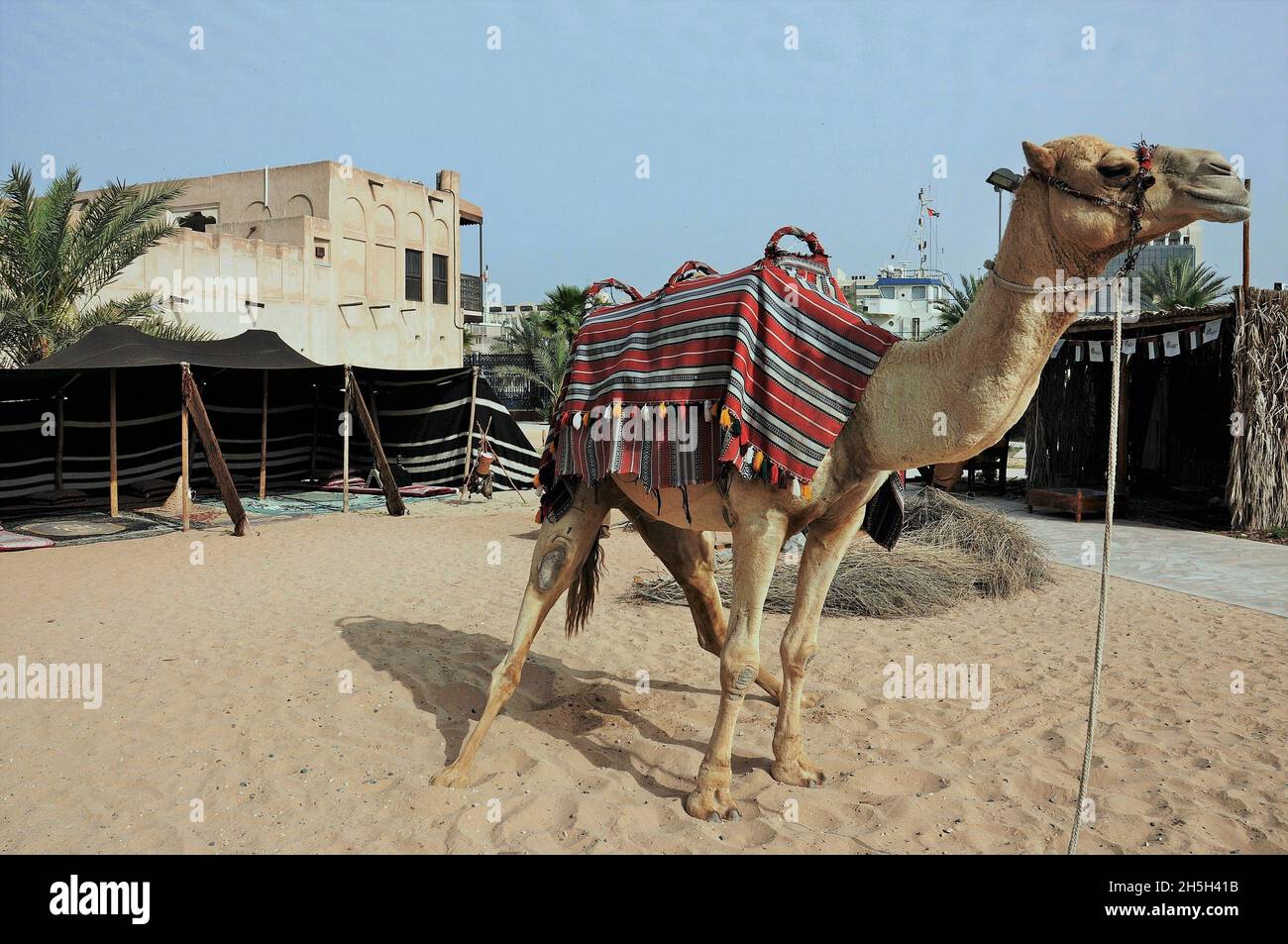 Original Historic Al Fahidi District In Dubai United Arab Emirates