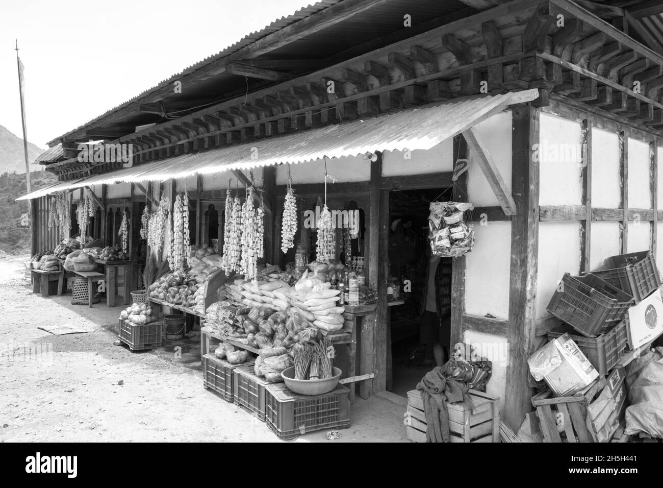 Interior of shops Black and White Stock Photos & Images - Alamy